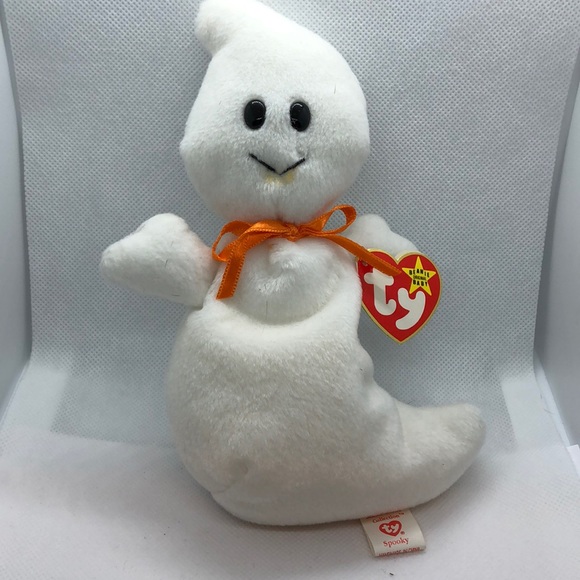 Ty | Other | Ty Spooky Beanie Ghost | Poshmark
